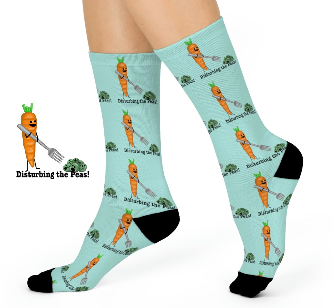 Fun Socks, Funny Pun Socks, Carrot Socks, Mens Novelty Socks, Womens ...