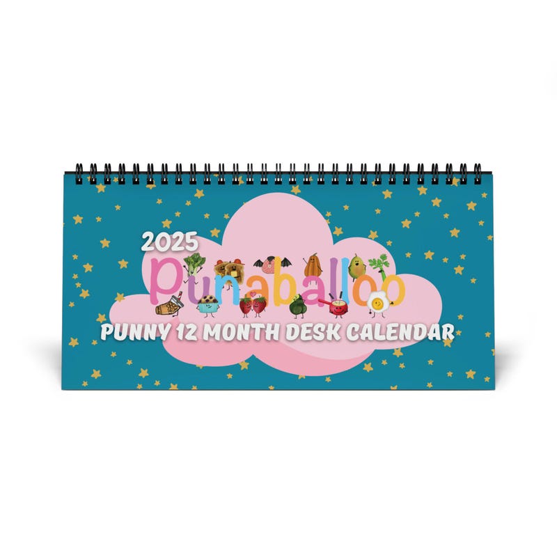 Colorful Calendar - Etsy