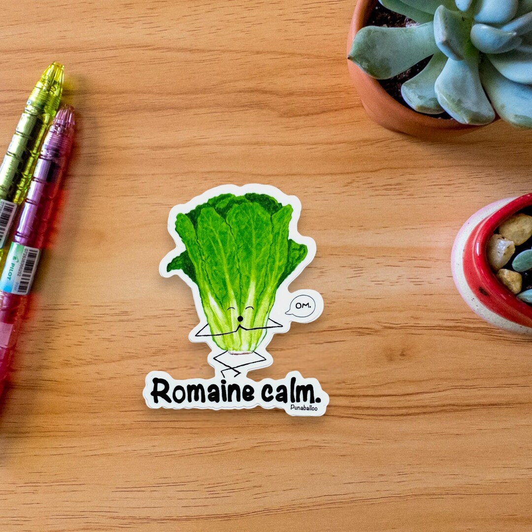Funny Food Pun Decals, Cute Pun Stickers, Punny Food Stickers, Egg ...