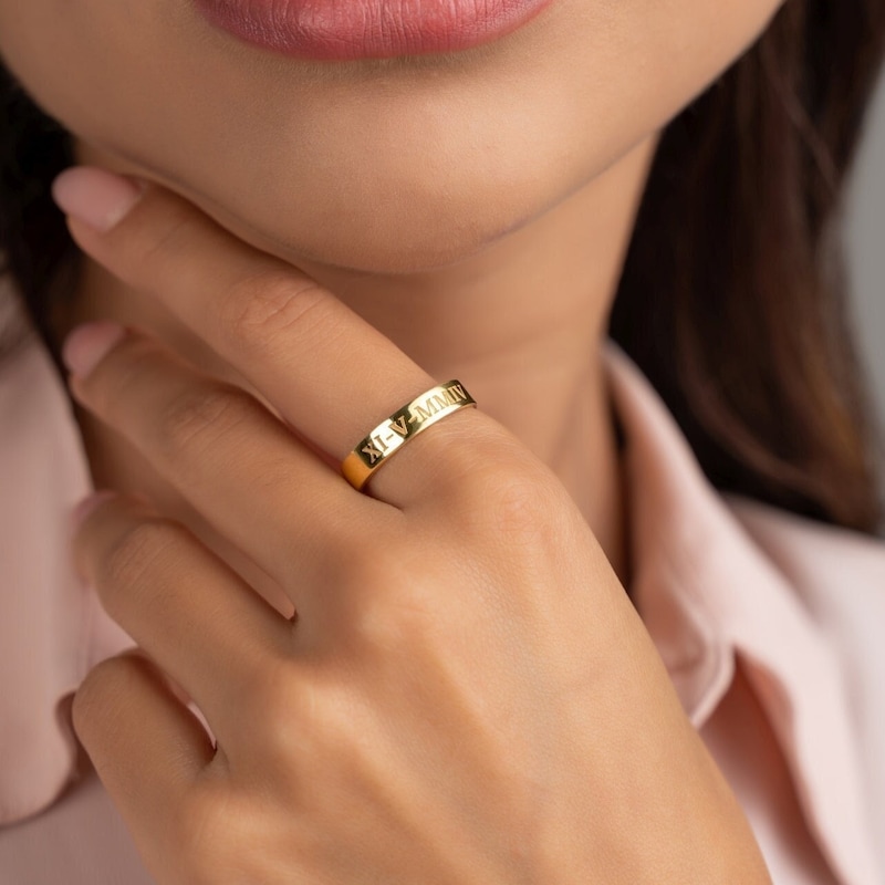 Engraved Ring - Etsy