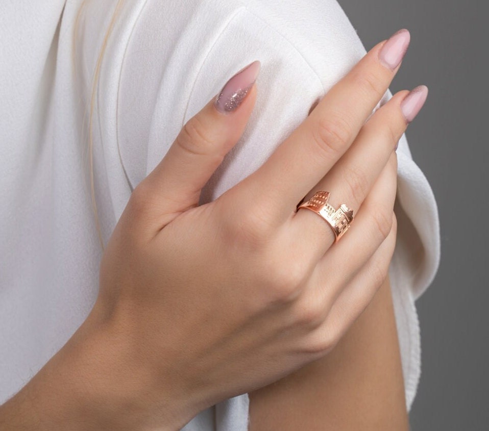 Custom City Ring Cityscape Ring Your Favorite City Skyline - Etsy