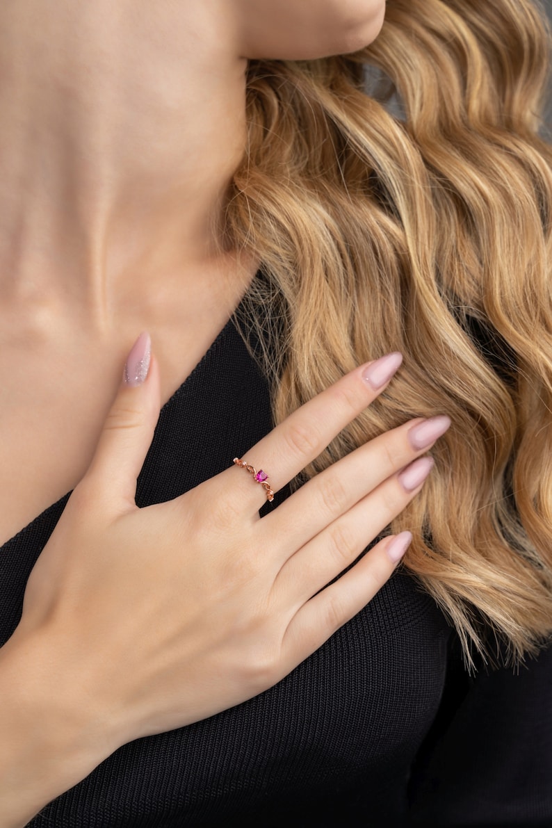 Self Love Ring Sterling Silver Custom Ring Heart - Etsy