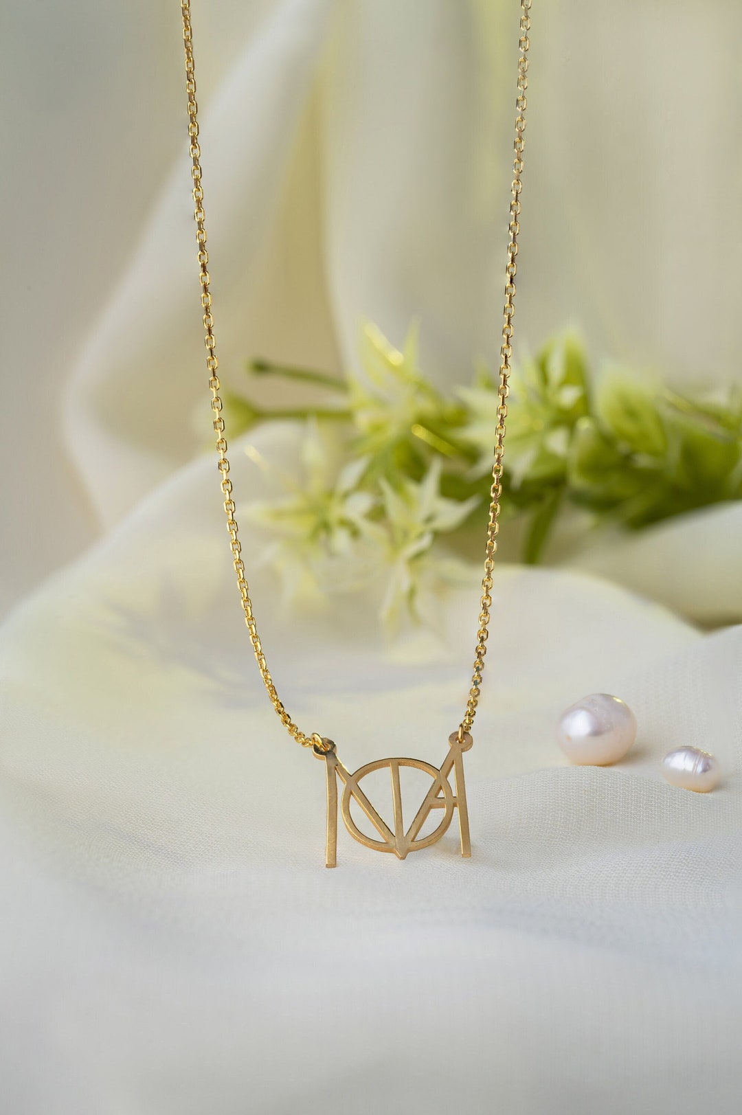 Custom Logo Necklace • Unique Design Name Logo Necklace • Handmade Name ...