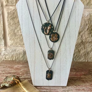 SHAMROCK HANDMADE ARTISAN Soldered Pendant Necklaces, Starfish & Crab ...