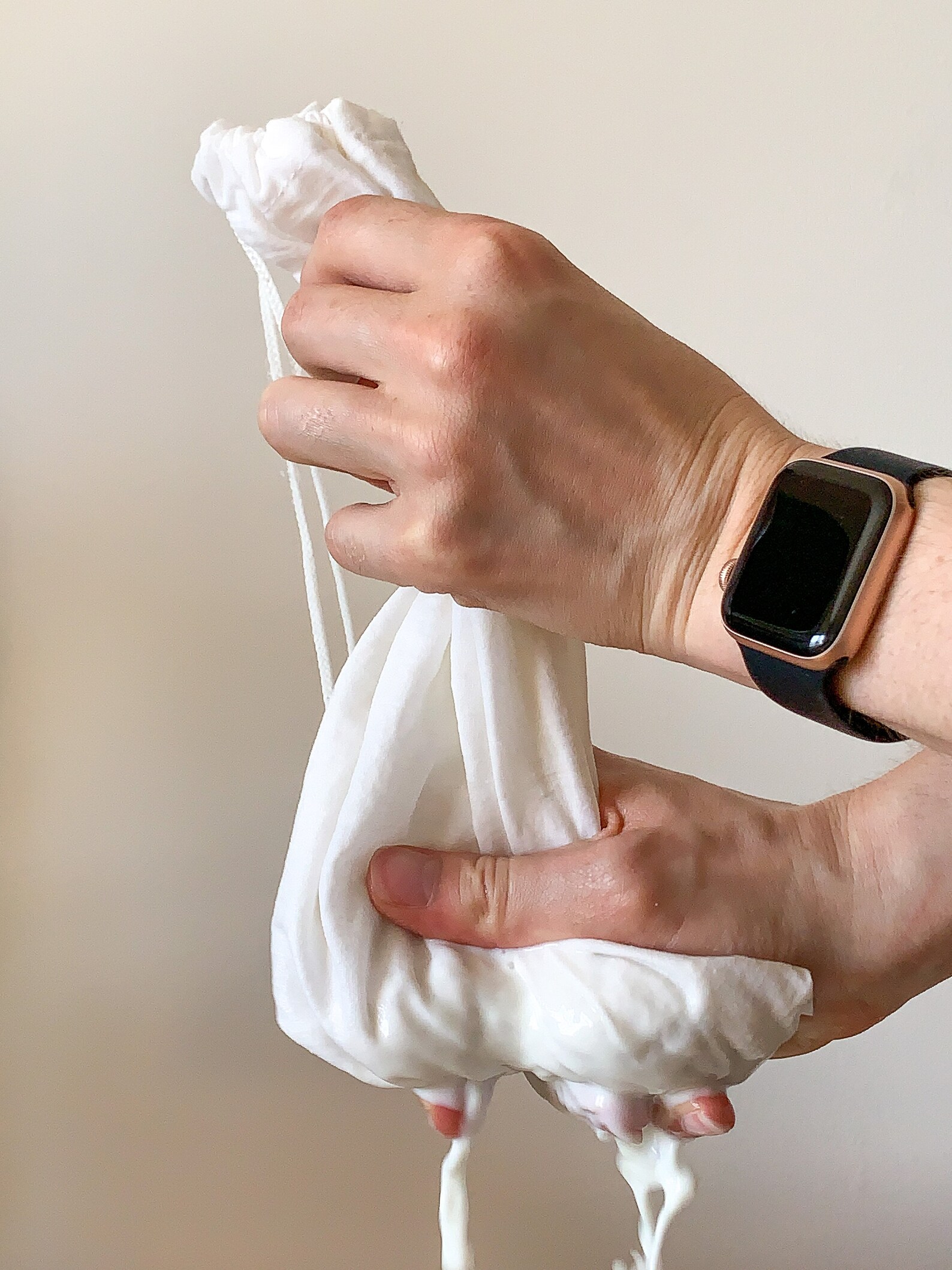 Nut Milk Bag - Cheese Cloth Bag. Organic Nut Milk Strainer. Cotton ...