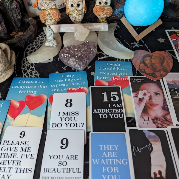 Channeled Messages Soulmate Love Reading Tarot - Etsy