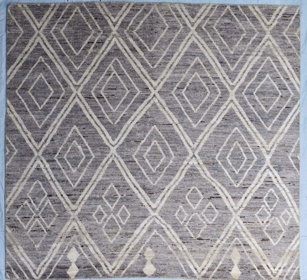 9x9 Ft Modern Square Area Rug | Dining Room Rug | Rug for Living Room ...