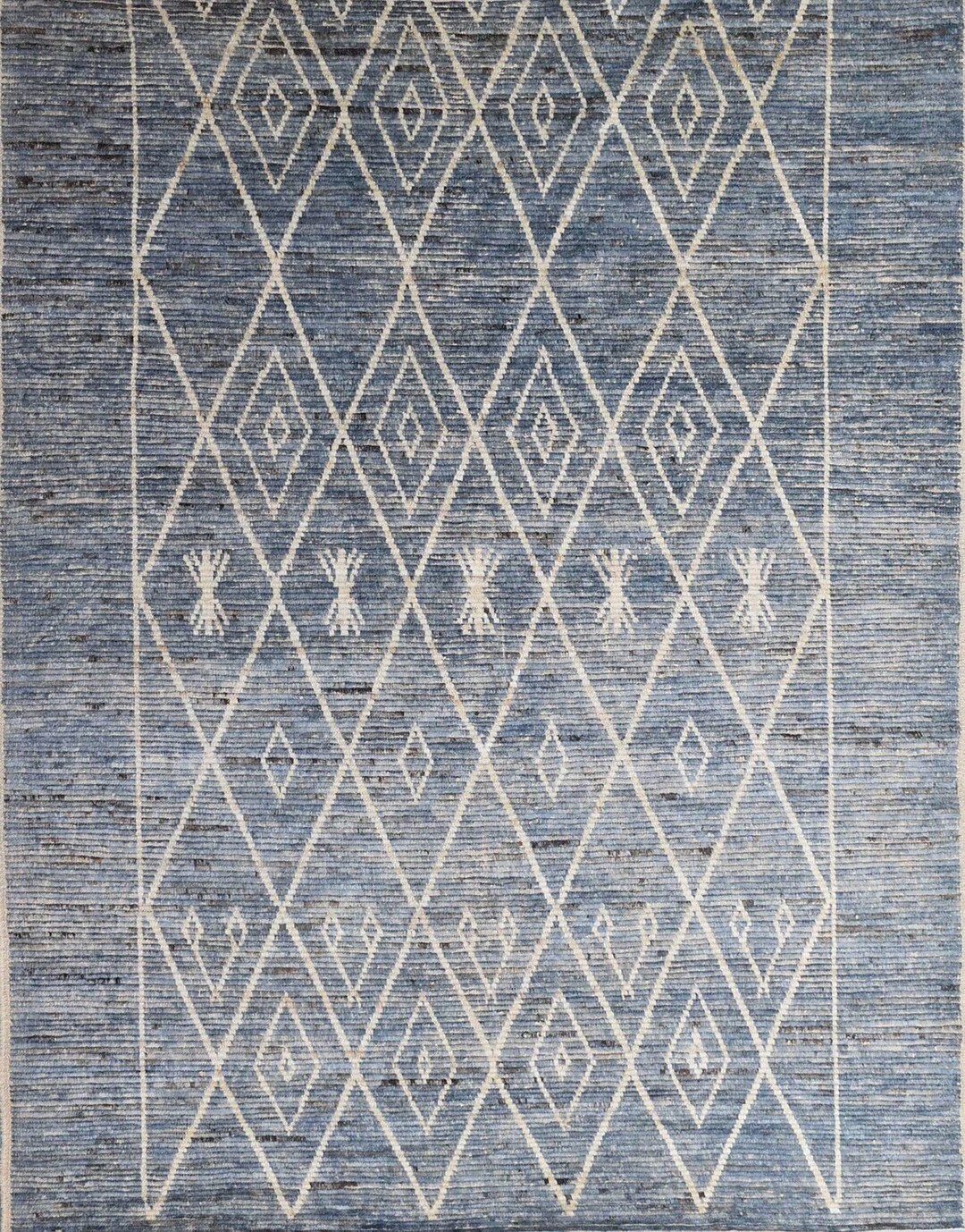 Minimalist Berber Rug: 6x9 Ft Hand-knotted Afghan Wool Rug - Etsy Canada