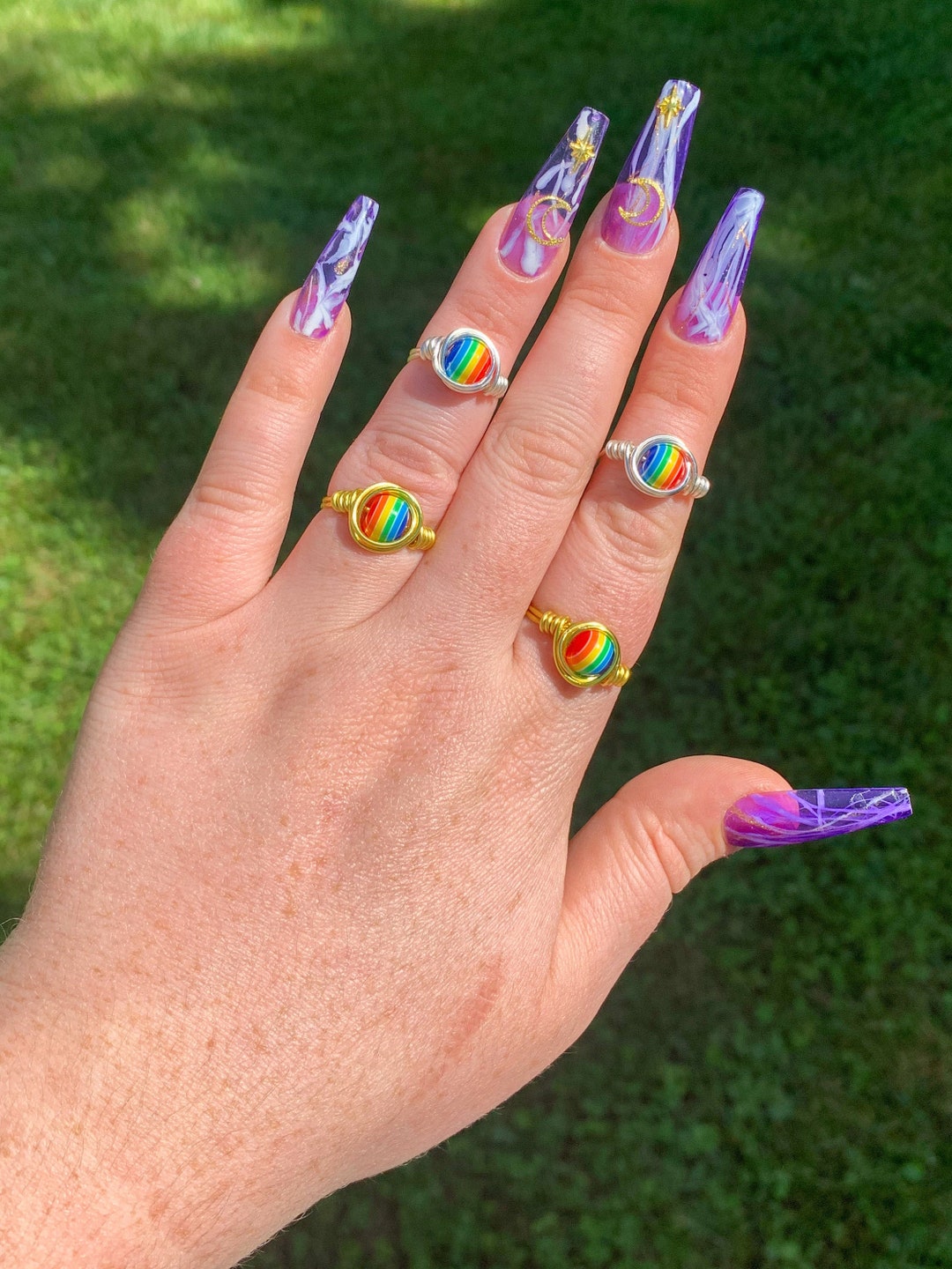 Pride Rings, Pride Jewelry, LGBTQIA Jewelry, LGBTQ Jewelry, Costume ...