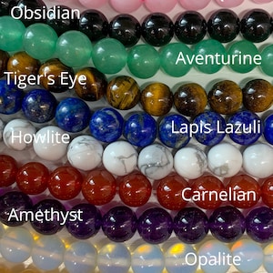 Crystal Rings | Genuine Gemstone Rings | Gemstone Jewelry - Etsy