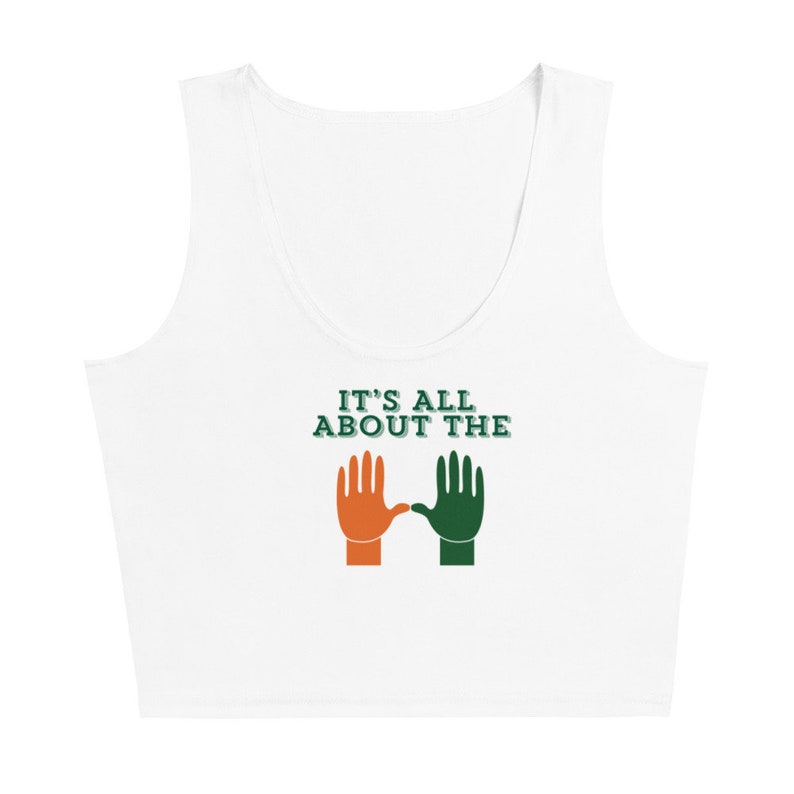 U Miami All About the U Crop Top for Women - Etsy