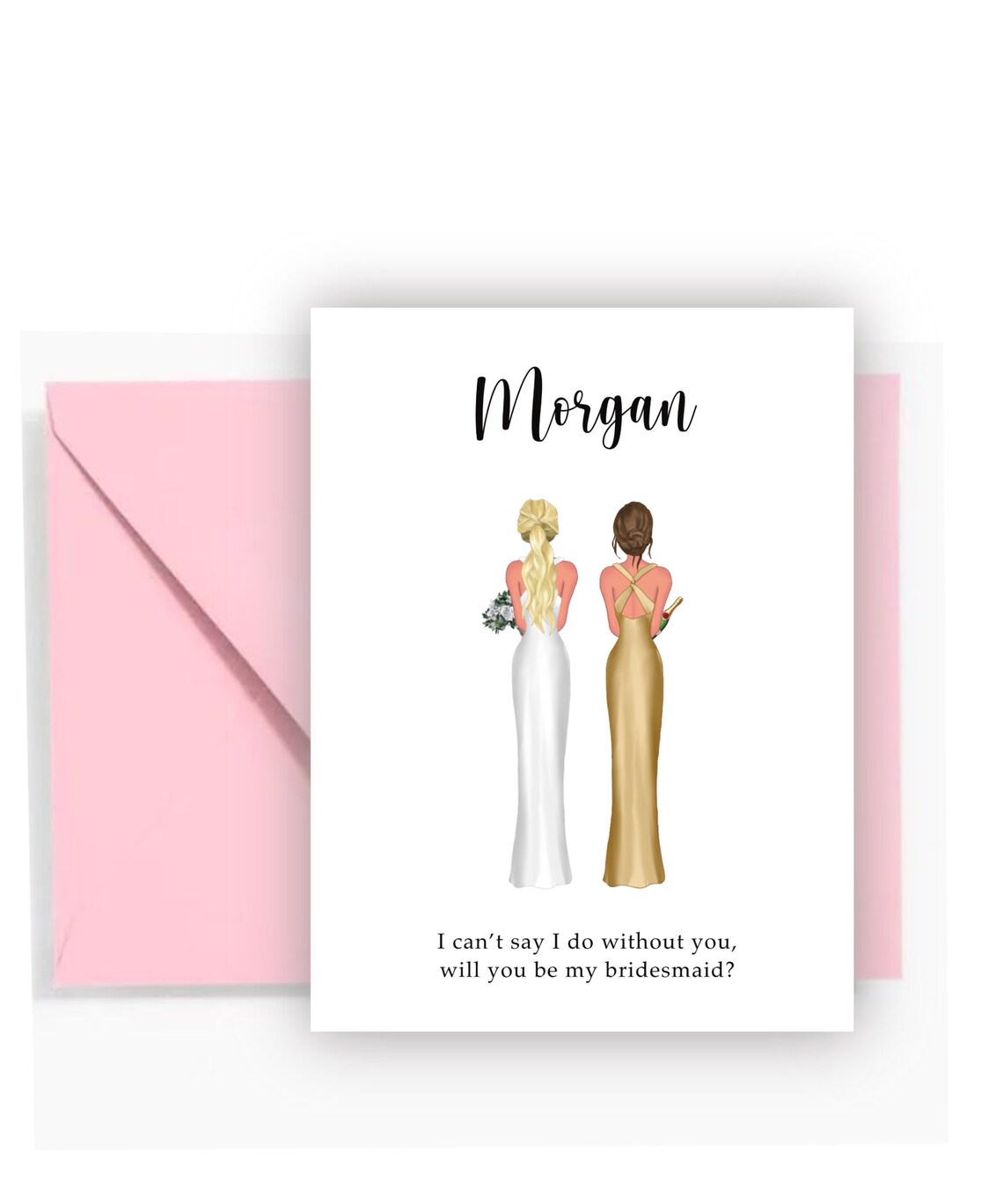 Customized Bridesmaid Proposal Card Print Printable | Etsy