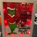 Handmade Grinch Light up Shadow Boxes!!! - Etsy