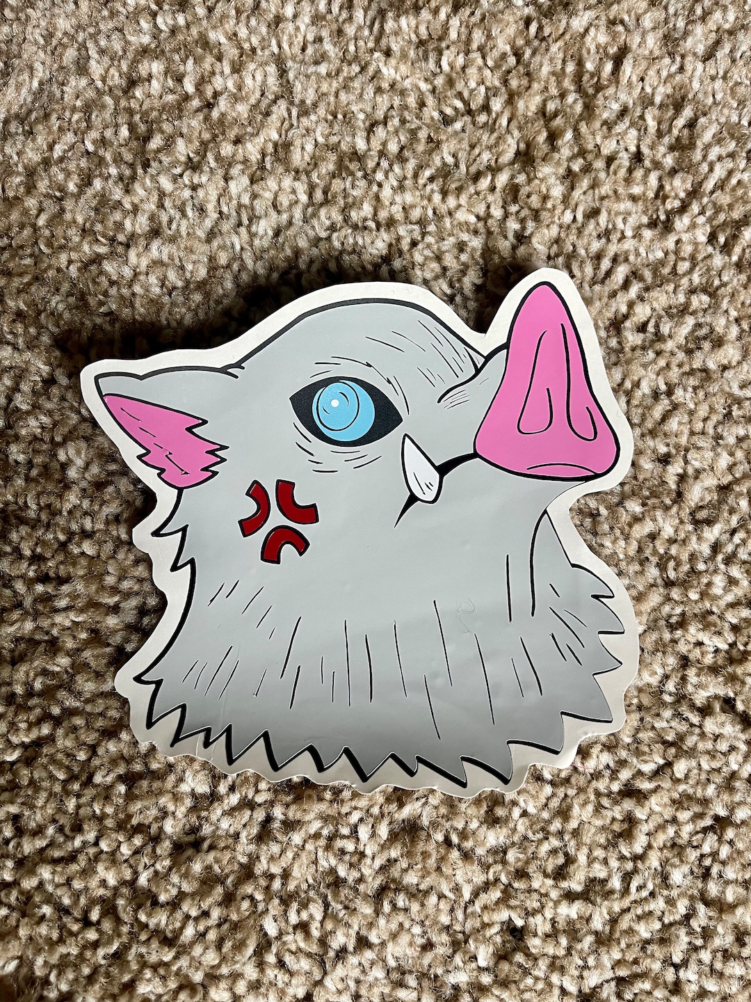 Inosuke Vinyl Decal - Etsy