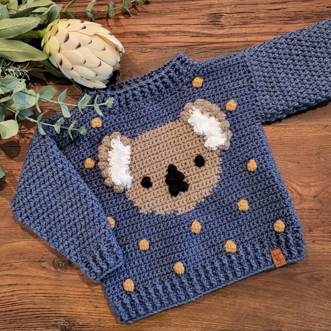 Made to Order Koala Jumper Kids Clothing - Etsy UK