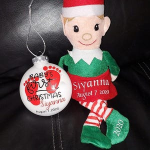 PERSONALIZED PLUSH ELFS - Etsy