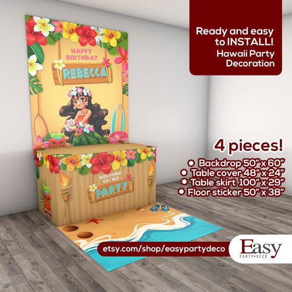 Moana Backdrop - Etsy