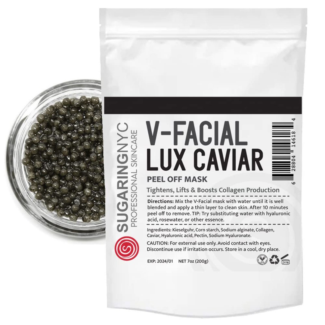 Vajacial Mask Black Caviar With Black Caviar Microelements V-facial by ...