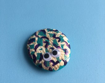 Googly Eye Rock | Etsy