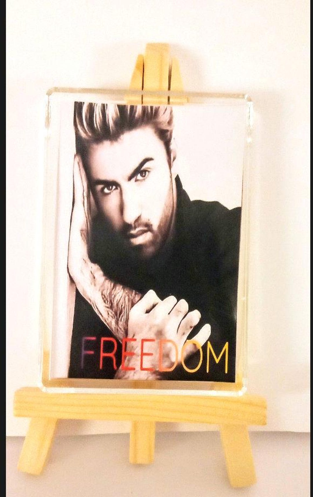 George Michael Extra Large Fridge Magnet, George Michael Gifts, George ...