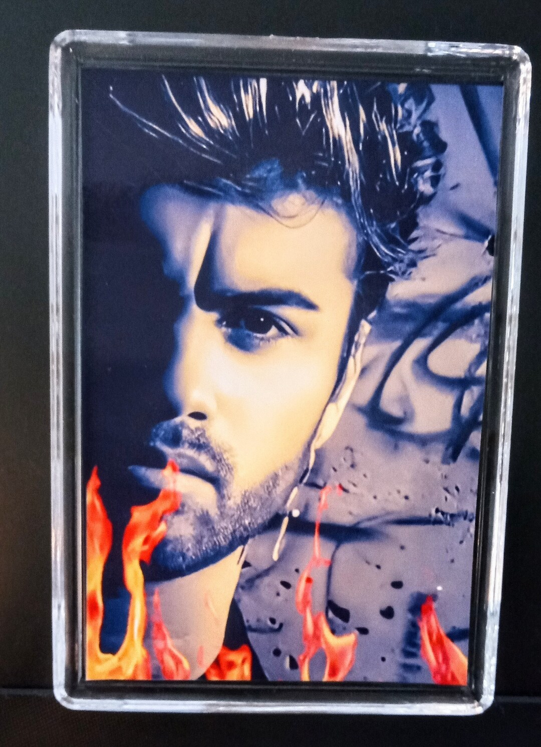 George Michael Extra Large Fridge Magnet, George Michael Gifts, George ...
