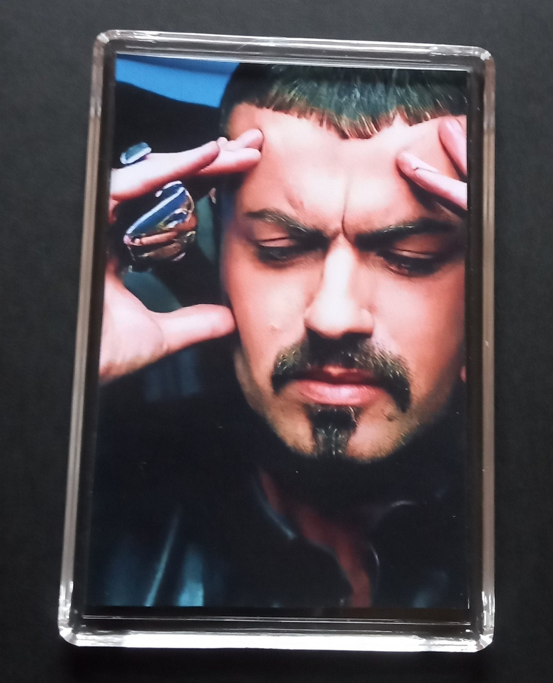 George Michael Extra Large Fridge Magnet, FASTLOVE Image, George ...
