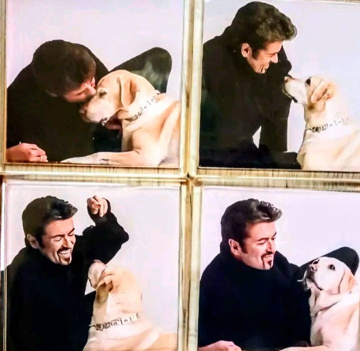 George Michael Set of 4 Perspex Coasters, George Michael Gifts, George ...