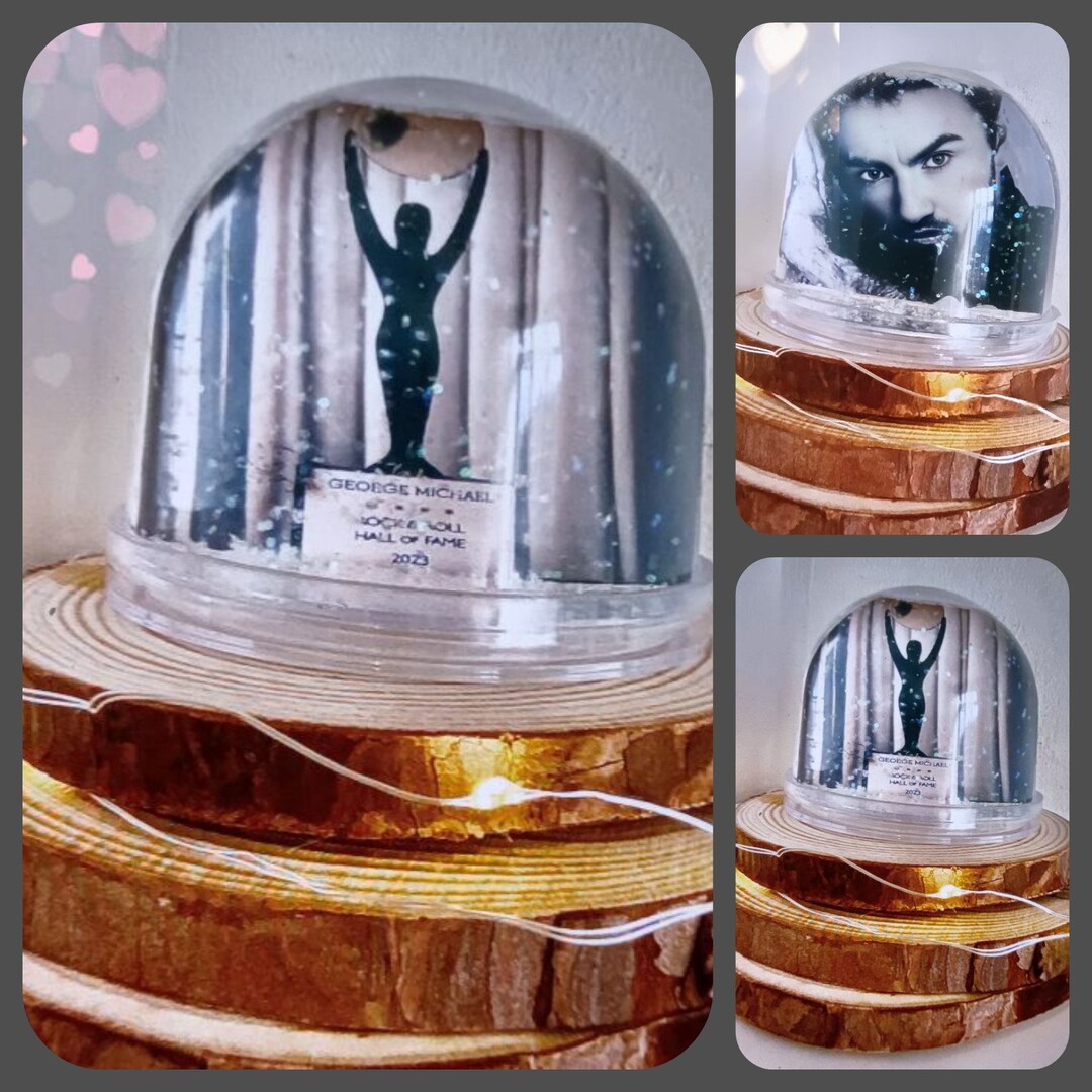 George Michael Snow Globe, Rock & Roll Hall of Fame Celebration, George ...