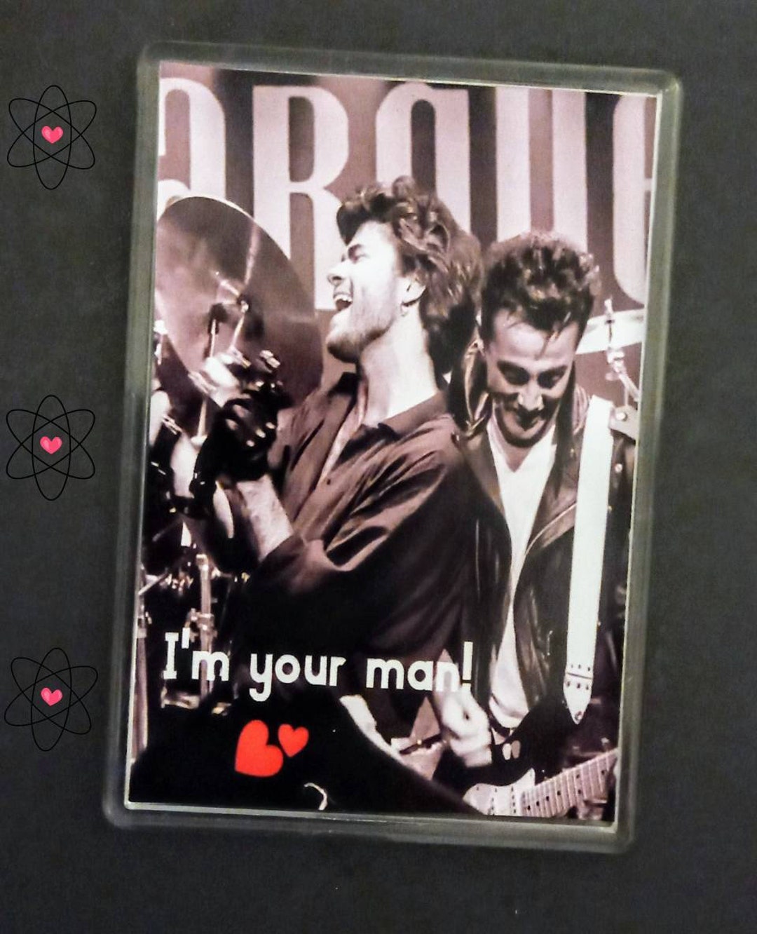 Wham/george Michael Fridge Magnet, XL, Wham Merchandise, Wham Gifts ...