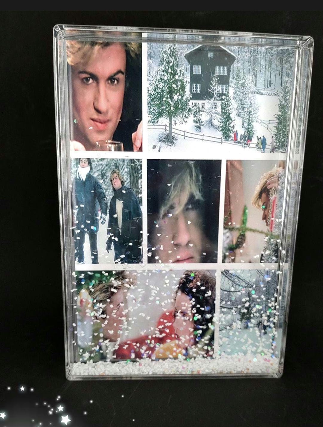 WHAM LAST CHRISTMAS Snow/glitter Box Photo, George Michael Gifts ...