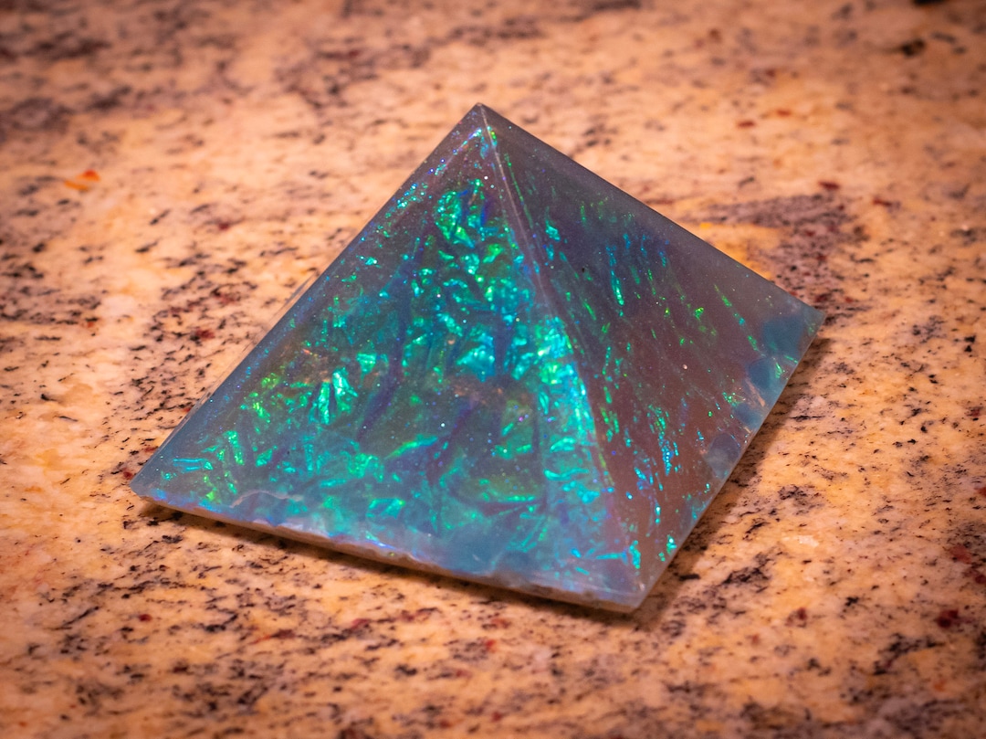 Strong Orgonite Pyramid Eco Friendly - Etsy