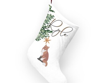 Fox Stocking - Etsy