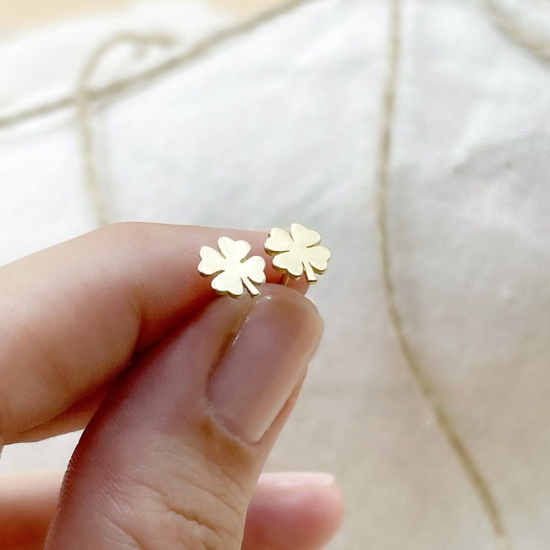 Clover Earrings - Etsy