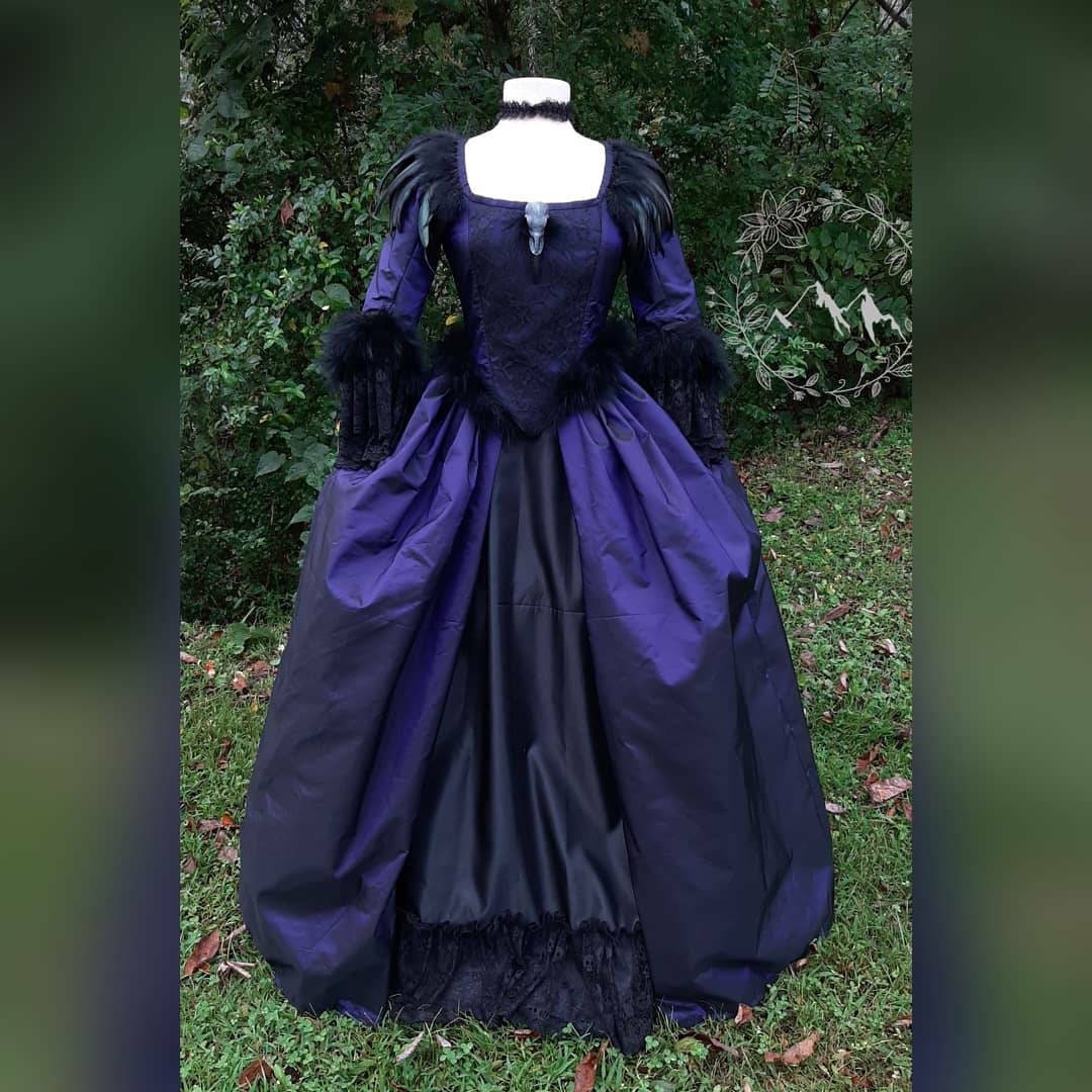Raven Gown - Etsy