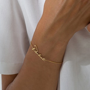 Actual Handwriting Bracelet * Signature Bracelet * Custom Handwriting ...