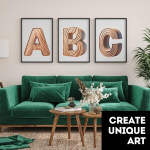 Wood Letters PNG, Doodle Letters, Doodle Font, 3D Letters, Alphabet PNG ...