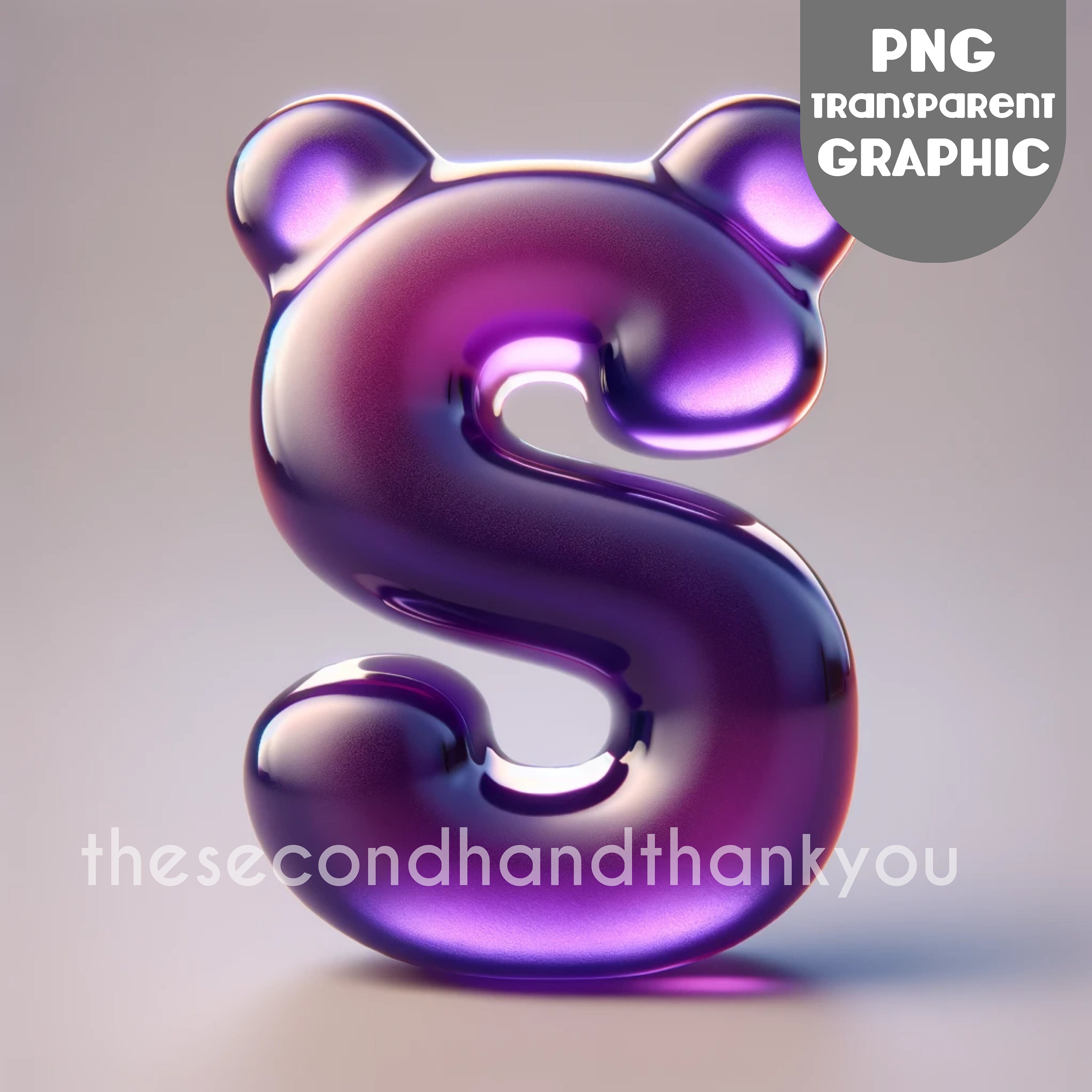 Gummy Bear Clipart, Doodle Letters, Doodle Font, 3D Letters, Alphabet ...