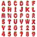 3D Realistic Strawberry Alphabet and Numbers Font Set | PNG Format ...