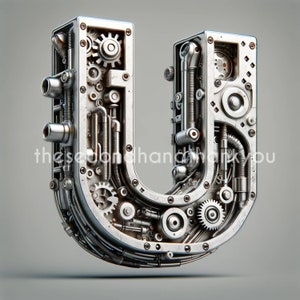 Robot PNG, Doodle Letters, Doodle Font, 3D Letters, Alphabet PNG ...