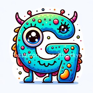 Monster PNG, Doodle Letters, Doodle Font, Monster Alphabet, Alphabet ...