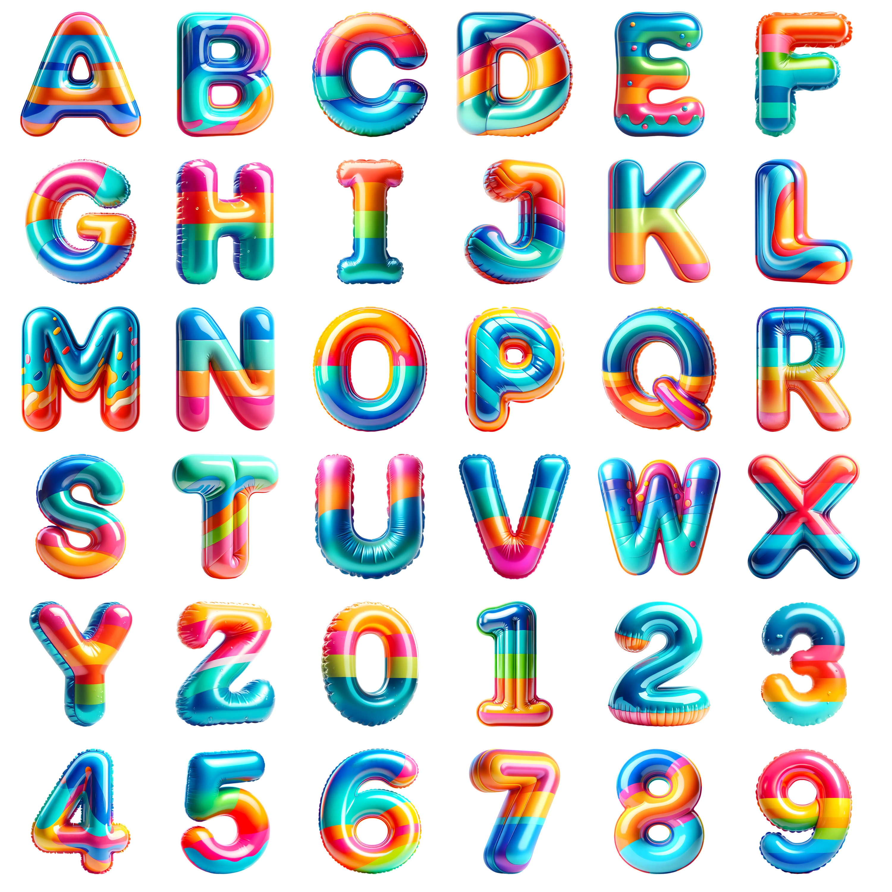 Summer Font for Pool Party Invitations Decor, 3D Pool Float Bubble ...