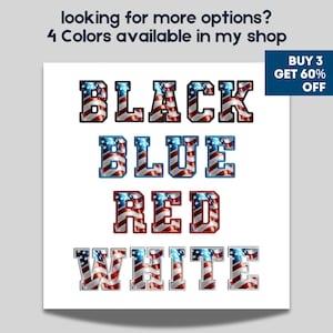 Stars and Stripes PNG Font | USA Patriotic Letters Numbers | American ...