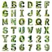 Golf Alphabet, Golf PNG, Doodle Letters, Doodle Font, 3D Letters ...