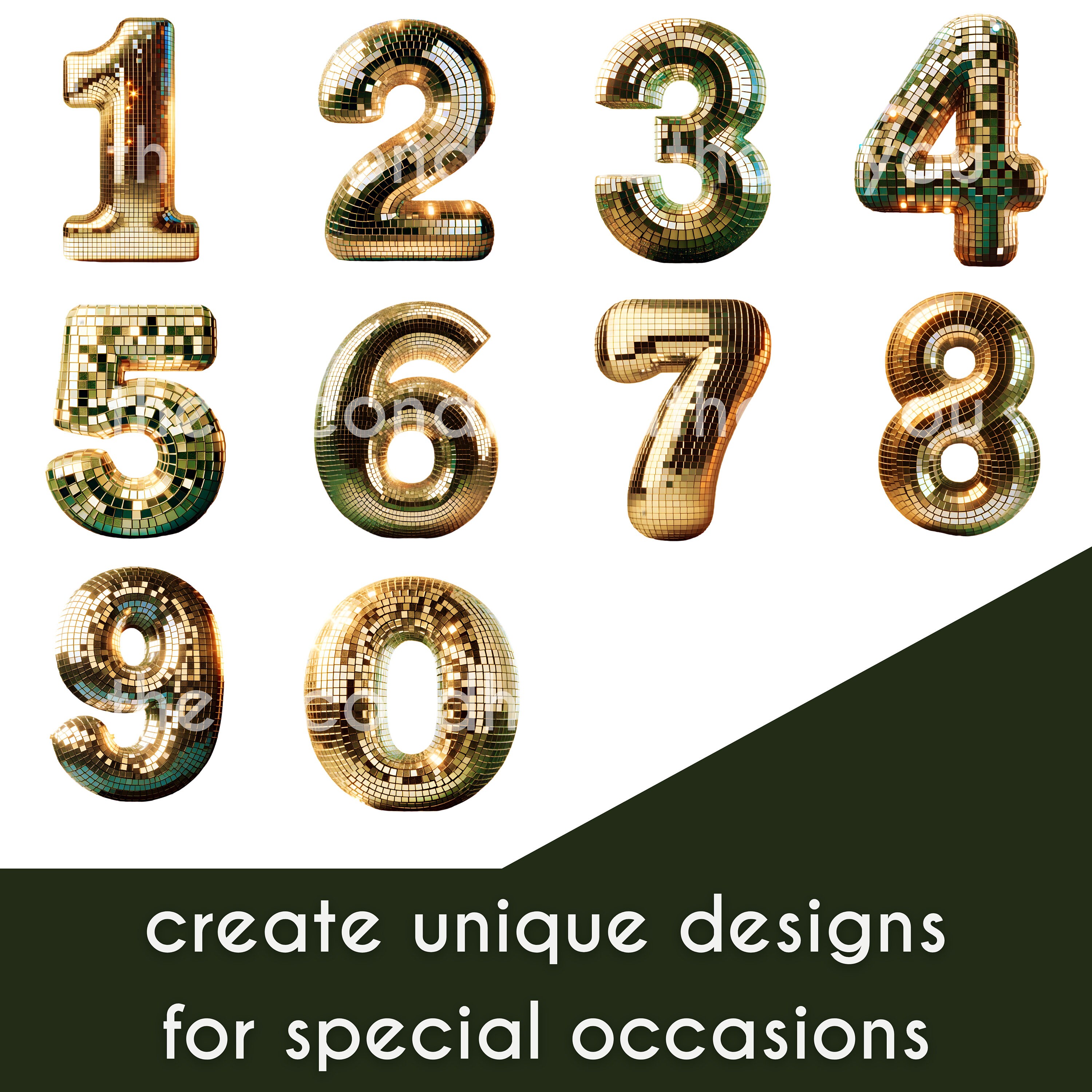 Gold Disco Ball PNG, 3D Alphabet, Doodle Letters, Doodle Font, Gold ...