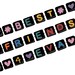 Friendship Bead Bracelet SVG, Alphabet Bead, Doodle Letters, Doodle ...