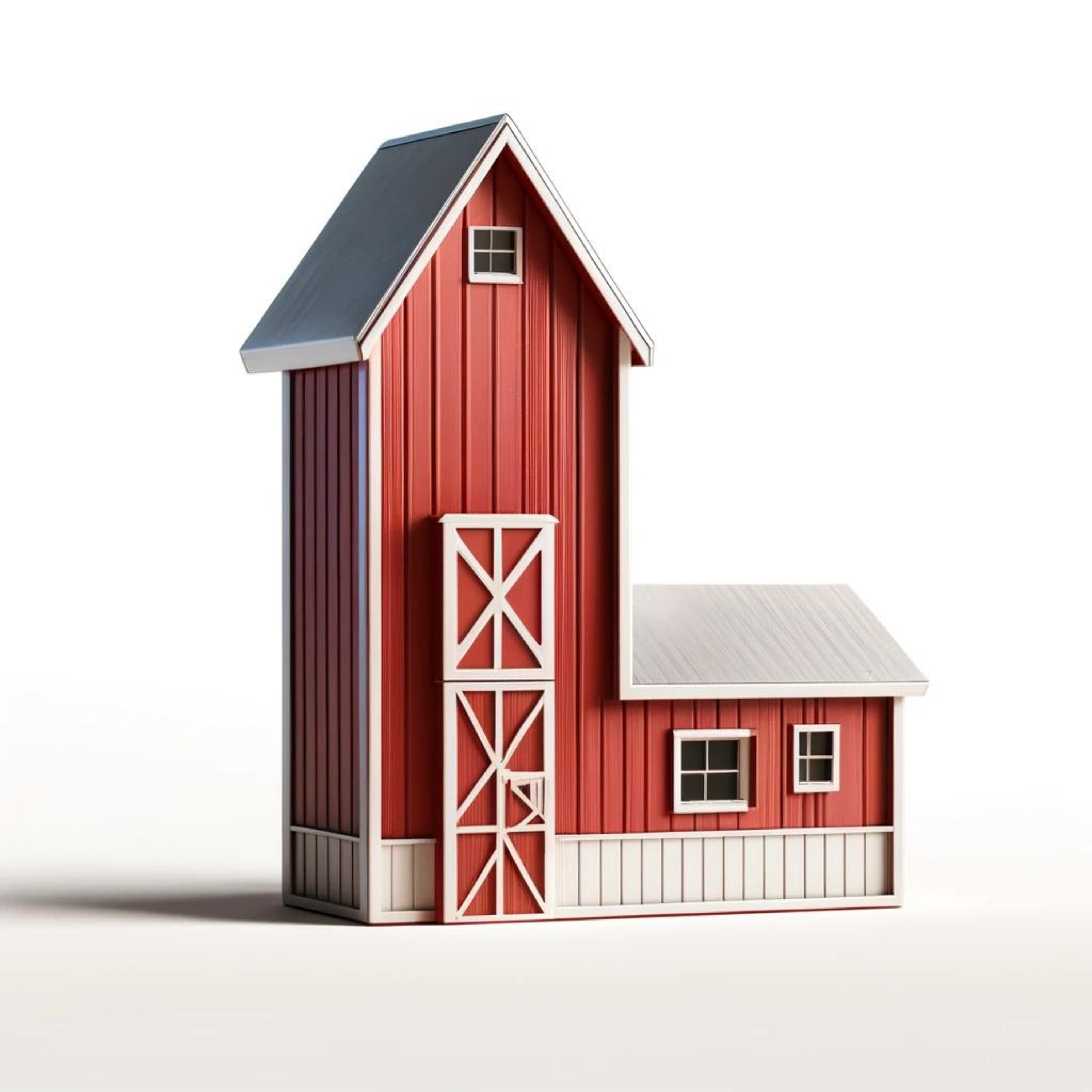 Farm Font Letters for Birthday Invites, Red Barn Alphabet Set, PNG ...