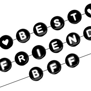 Doodle Letters, Doodle Font, SVG Bundle, Friendship Bead SVG, Alphabet ...