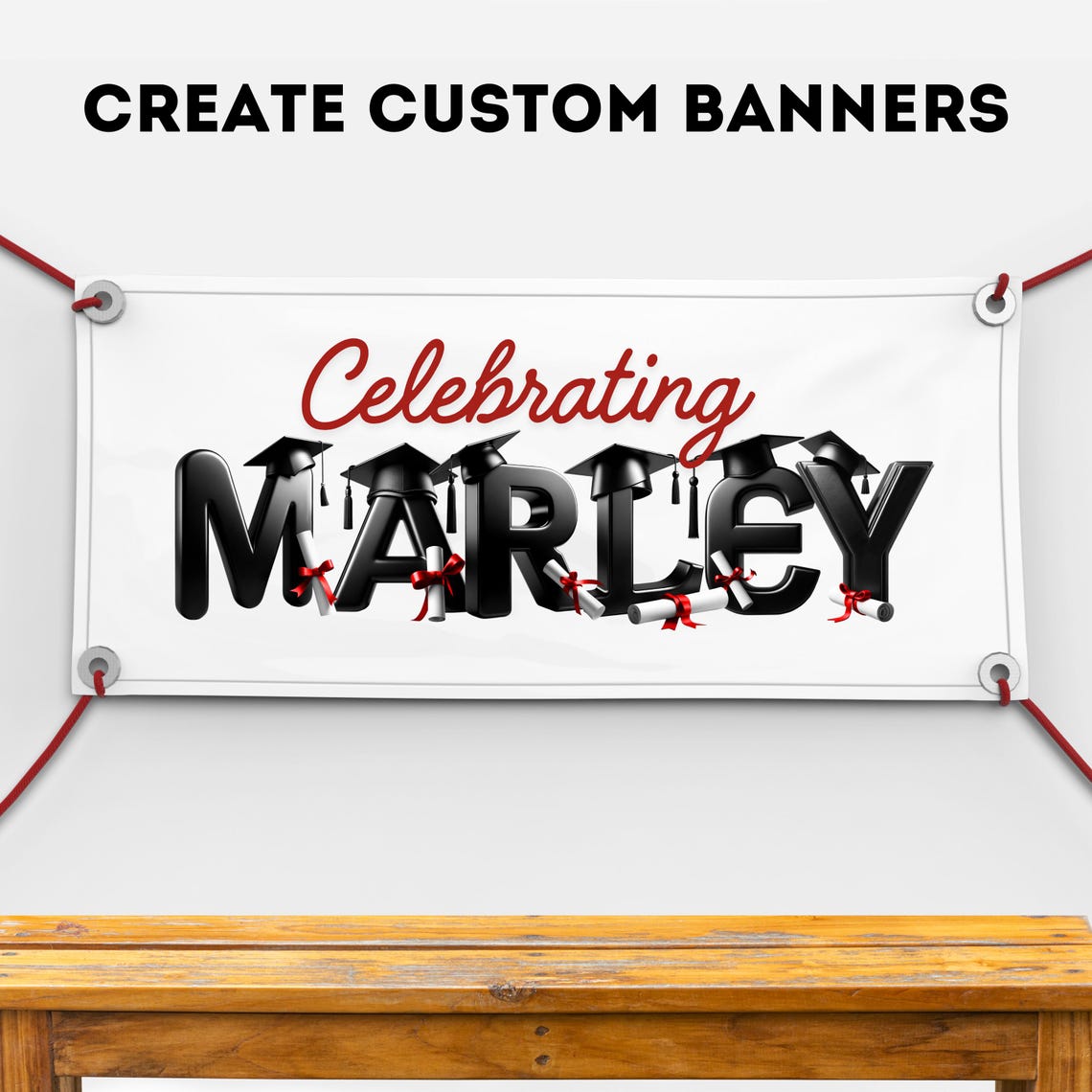 Graduation Font for Banners Announcement, Senior Class 2025, Graduate ...