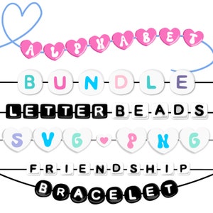 Friendship Bracelet SVG PNG Bundle, Friendship Bracelet Clipart ...