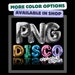 Disco Ball PNG 3D Alphabet: Pink Colorful Sparkly Clipart Letters ...